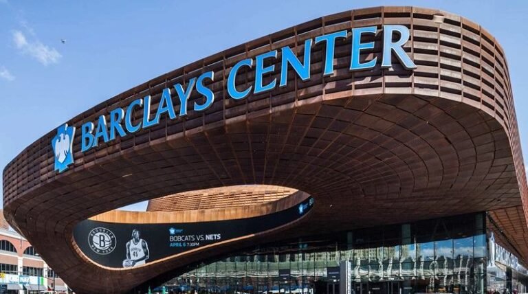 Barclays Center Seating Chart with Seat Number and Rows