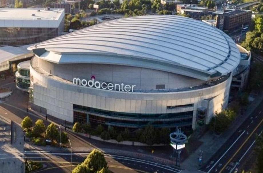 Moda Center Seating Chart with Seat Numbers and Rows