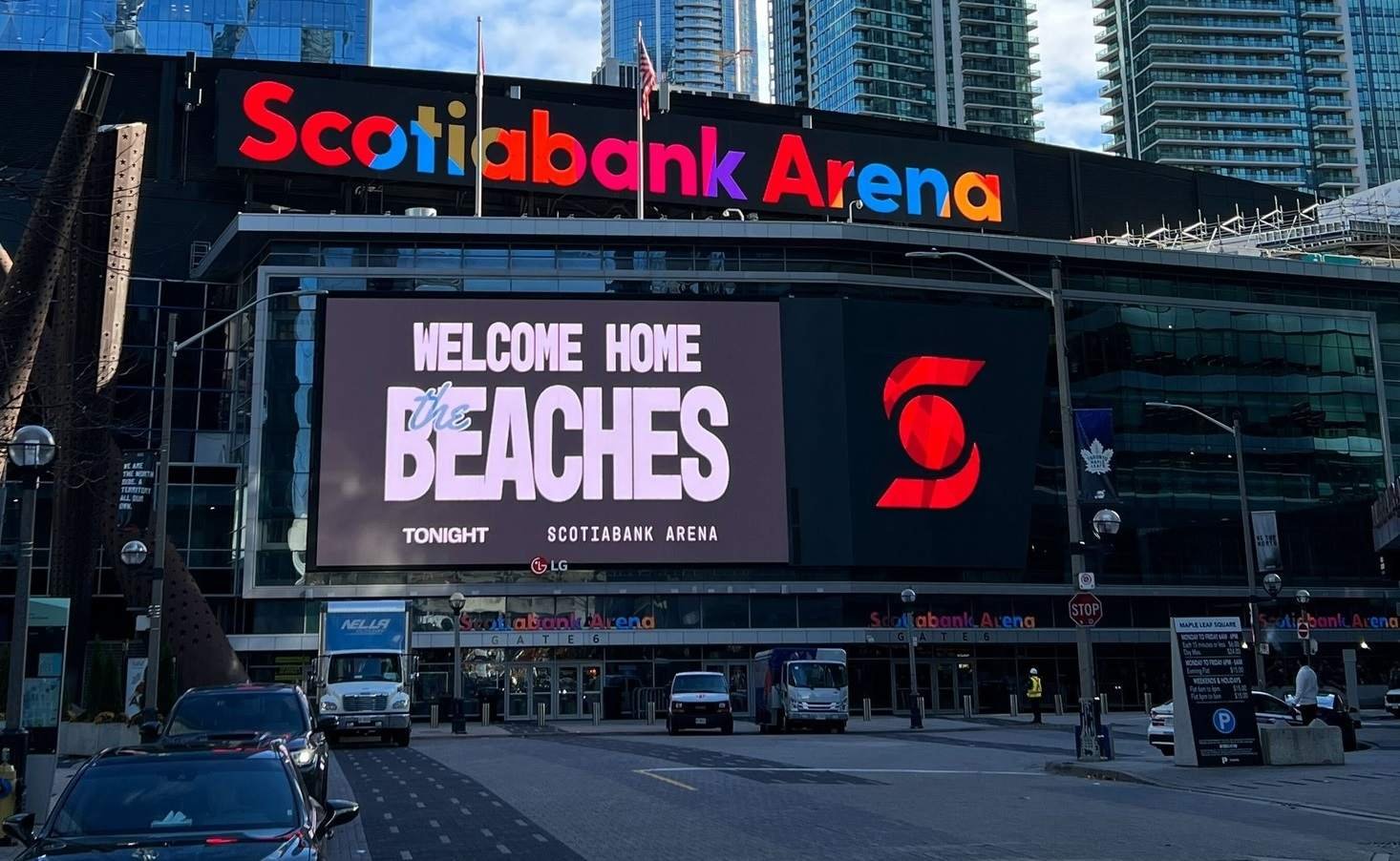 Scotiabank Arena Seating Chart with Seat Numbers and Rows